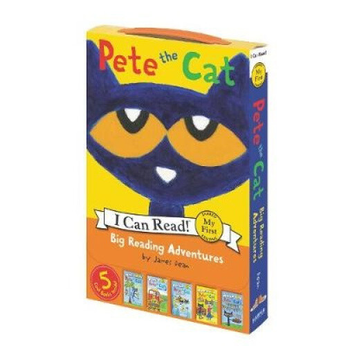Pete the Cat: Big Reading Adventures Box Set: 5 Far-Out Books in 1 Box ...