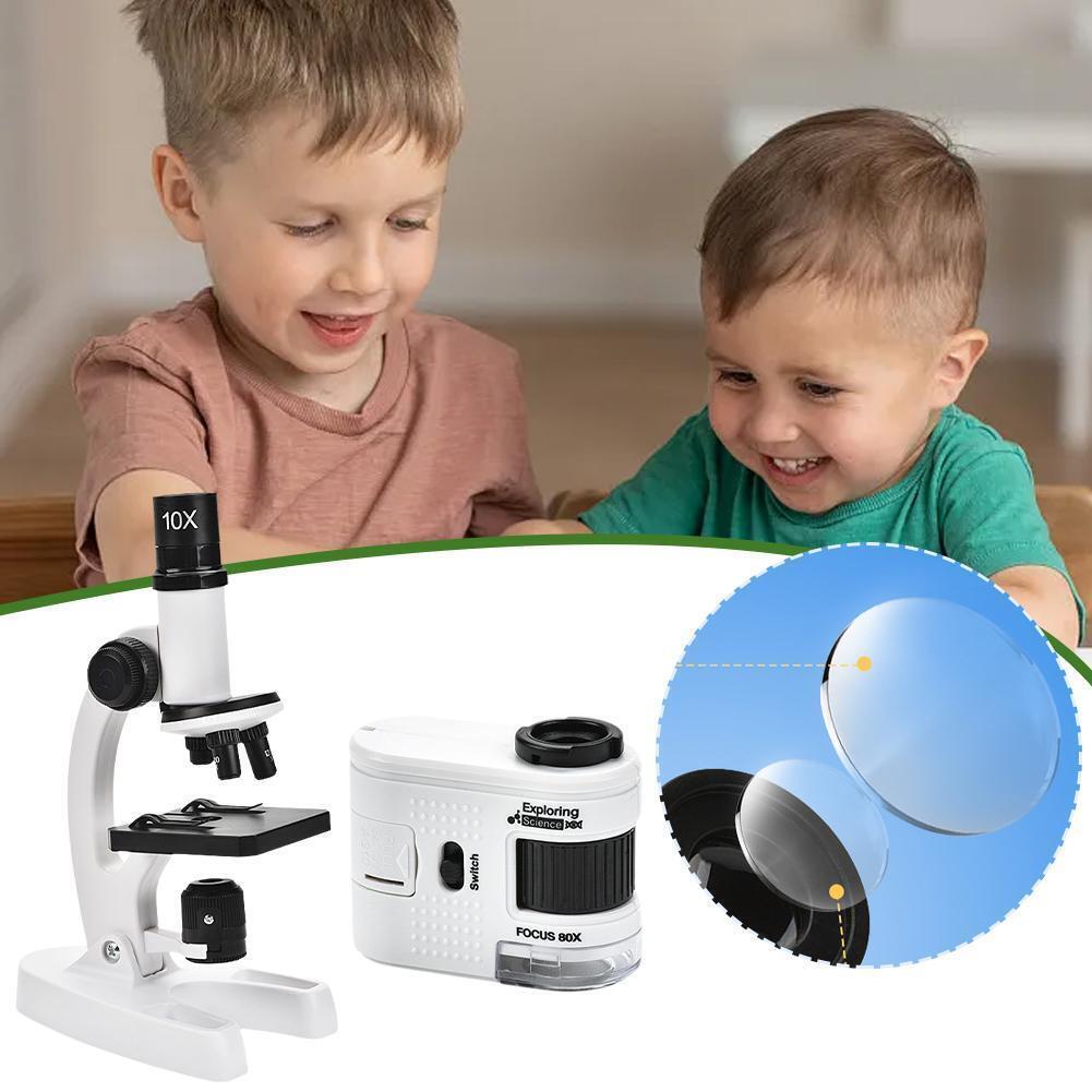 Miniscope Portable Pocket Microscope Outdoor Observation gift Kids G0U8 ...