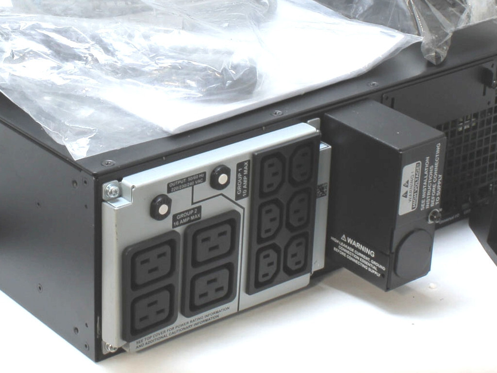 APC SRT5KRMXLI Smart UPS Online 5000va 5kva 230v GlobalUnit - New Open ...