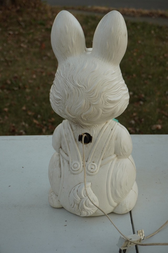 Vintage General Foam Plastics Easter Bunny Blow Mold 19” Tall | eBay