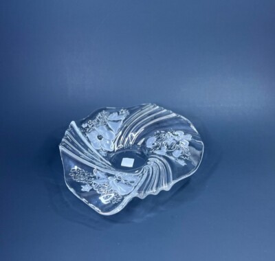 Mikasa Bon Bon Plate Glass Crystal 8.5" Excellent Condition | eBay