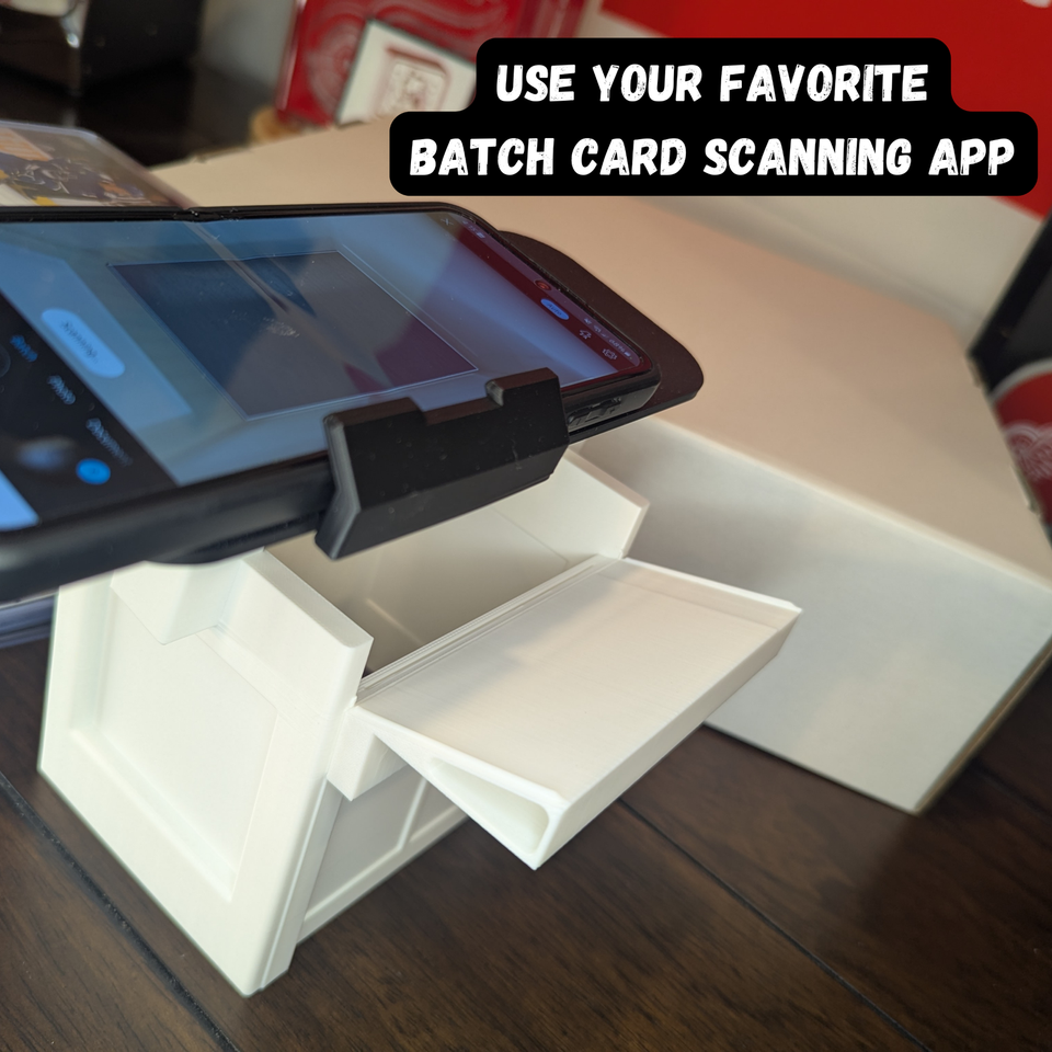 Card Slide - Card scanner stand - Scan sports cards or TCG with ...
