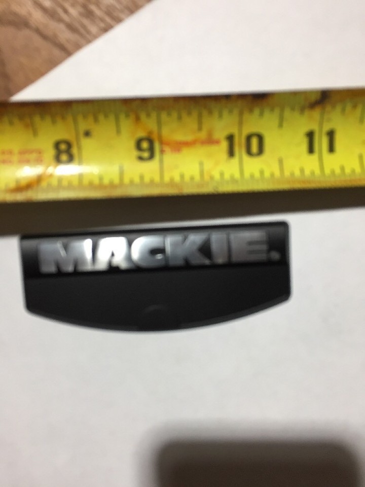 Mackie Front Logo Label Plate | eBay