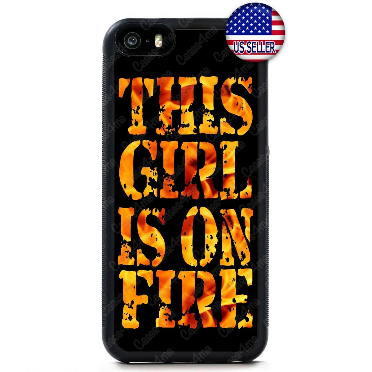 Catching Fire Iphone 5 Case