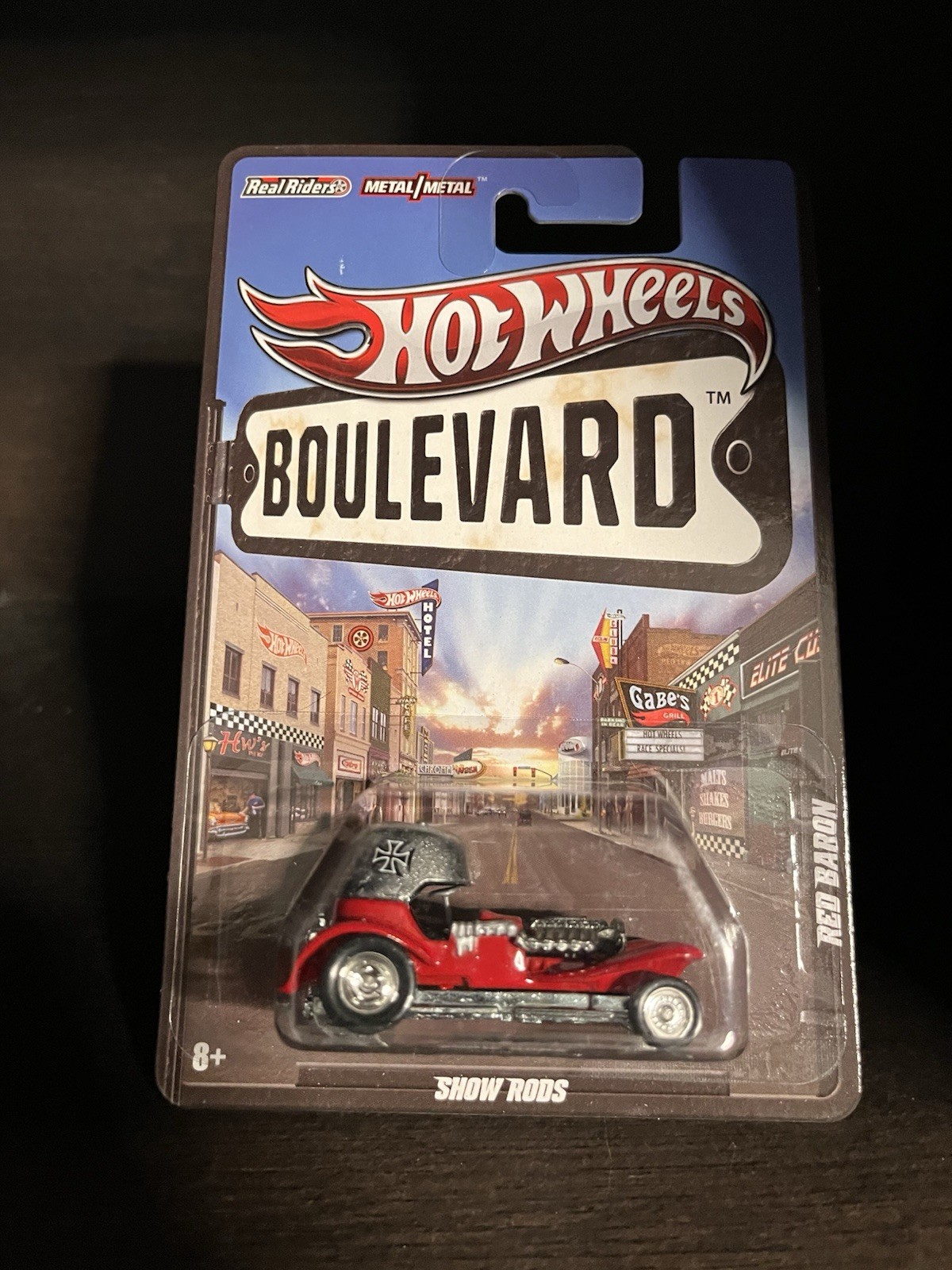 Hot Wheels Boulevard Series Show Rods Red Baron | eBay