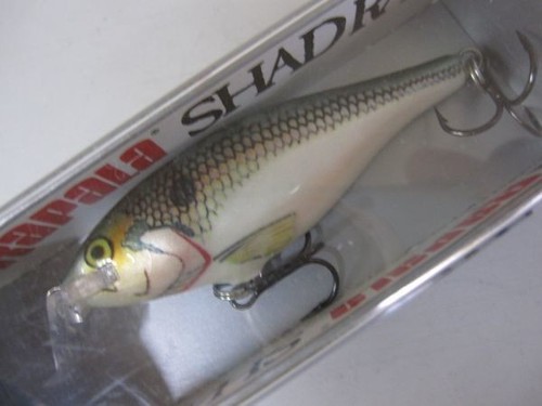 Rapala Shallow Shad Wrap SSR-7 SD Crankbait 7cm 7g Silver Used | eBay UK