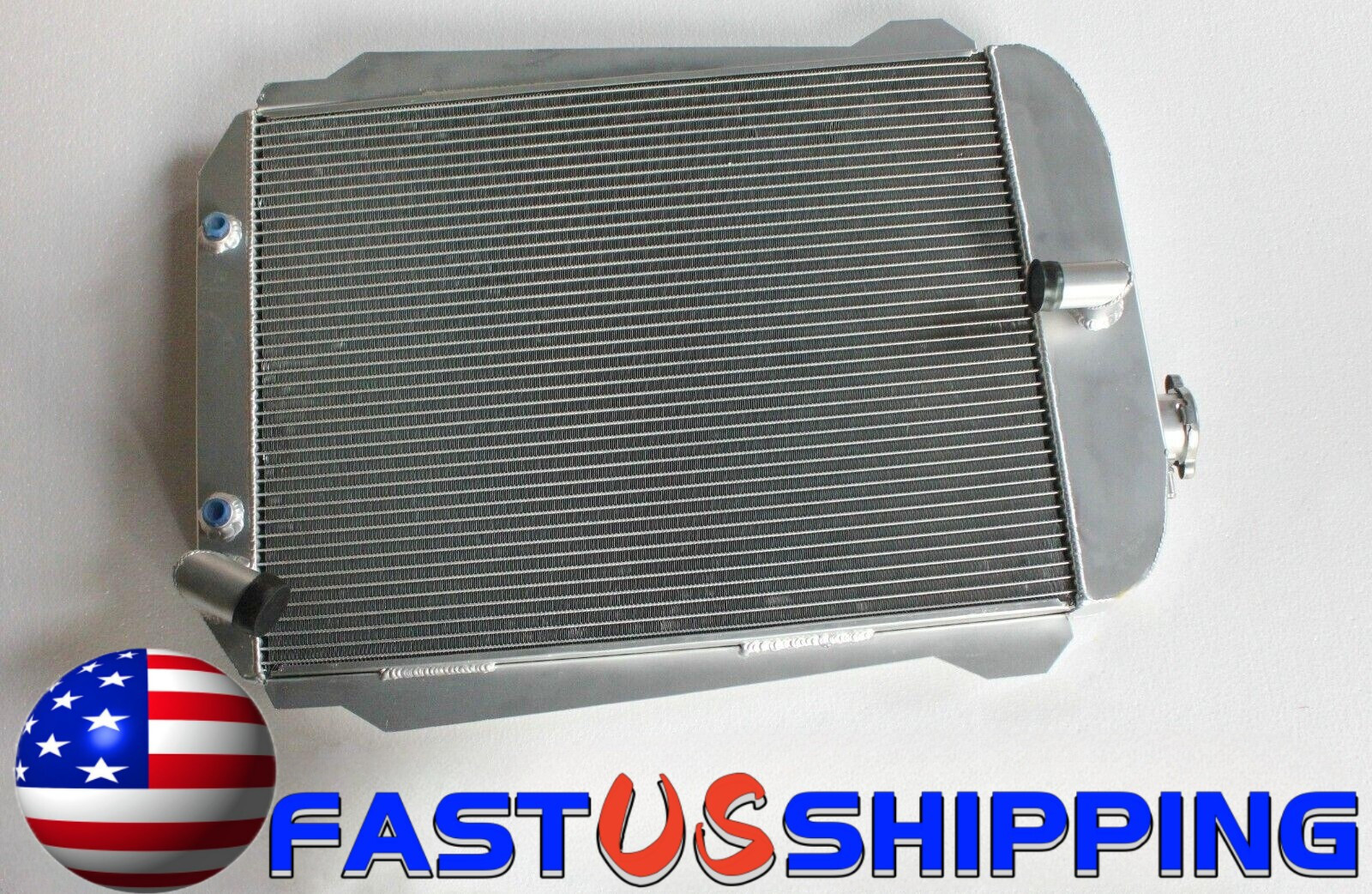 🇺🇸👍RADIATOR For Chevy Hot/Street Rod 6 Cylinder W/Tranny Cooler Auto ...