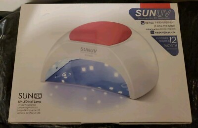 SUNUV SUN2C LED UV Light For Nails, UV LED Nail Lamp With Adjustable ...