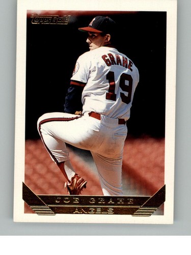 1993 Topps Joe Grahe 129 California Angels Gold | eBay