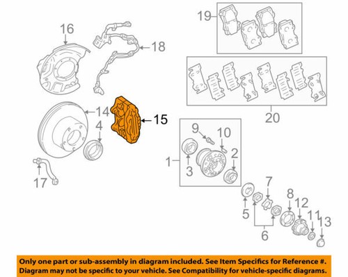 47730-60090 Toyota Cylinder assy, front disc brake, rh 4773060090, New ...
