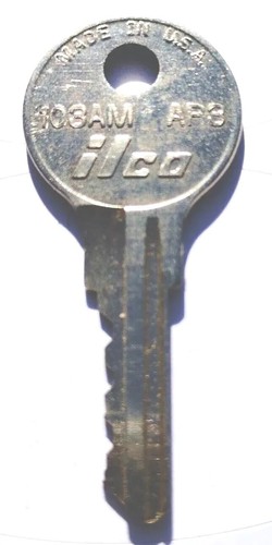 Vintage Key ilco 103AM AP3 T187 Appx 1-3/4" Replacement Locks | eBay