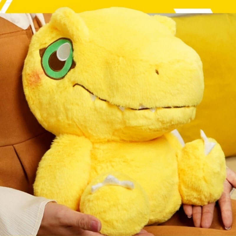 11'' Official Digimon Koromon Agumon Plush Doll Turn Evolution Toy ...
