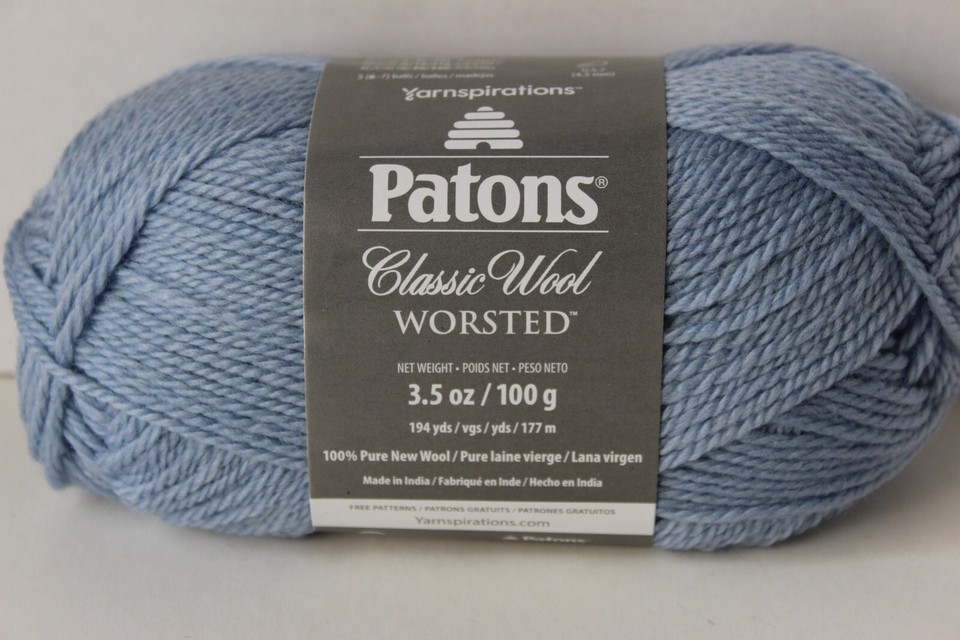 Patons Classic Wool worsted yarn-sold per skein-13 colors to choose | eBay