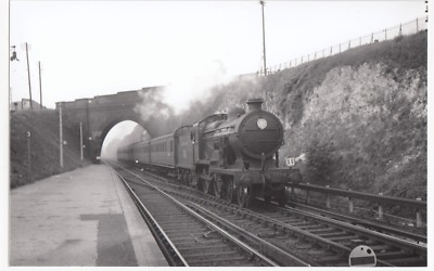 Southern L1 Class No 1784 (31784) 4-4-0 Loco At Chelsfield, 1936 PC ...