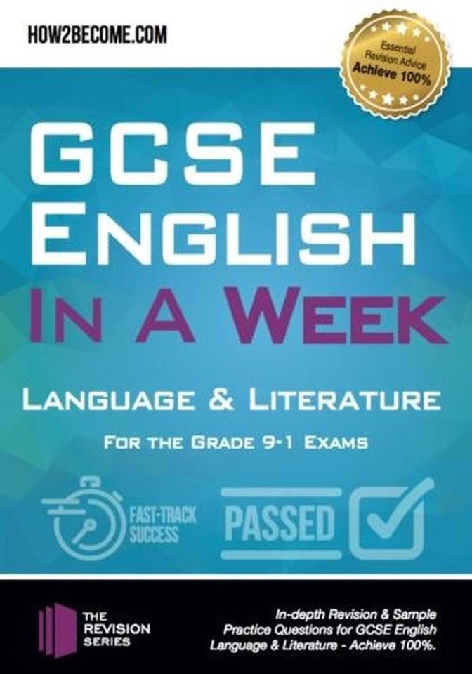 GCSE English in a Week: Language & Literature: For the grade 9-1 Exams ...
