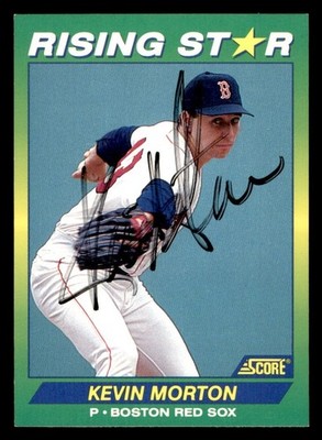 1992 Score Rising Stars Baseball #36 Kevin Morton Signed Autograph (no ...