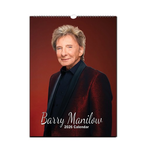 Barry Manilow Now personalised | 2026/27 Calendar Choose start month ...