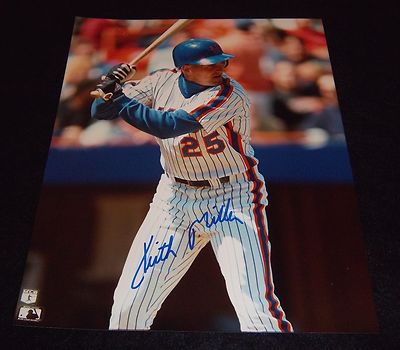 New York Mets Keith Miller Signed Autographed 8x10 Photo Kansas City ...