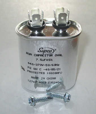 Jandy Zodiac R3001100 Fan Motor Capacitor 7.5 mfd., Heat Pump Pool ...
