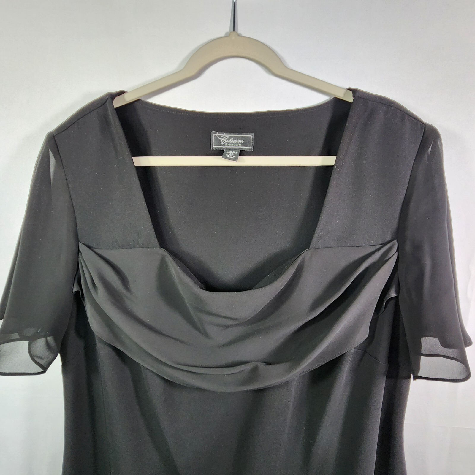 Collection, Dressbarn, Vintage, Rouched Scoop Neck, SIze 22 | eBay