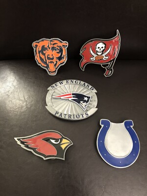 NFL Metal Belt Buckle - Officially Licensed NFL Choose 5 Different ...
