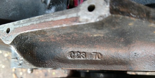 1970 Chevrolet Chevelle Corvette LS6 454 3963512 C-23-70 CE Short Block ...