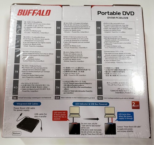 BUFFALO+DVSM-PC58U2VB+Portable+DVD+Player for sale online | eBay