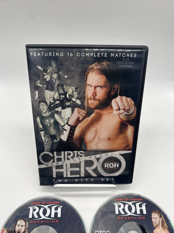 ROH Chris Hero: Ring Of Hero DVD Ring Of Honor WWE AEW NXT TNA PWG ECW ...