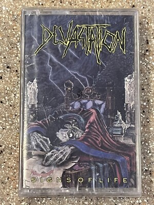 Devastation Signs Of Life Cassette Tape 1989 Factory Sealed 88561200848 ...