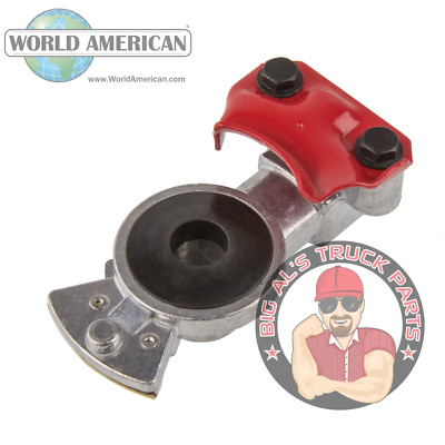 World American Aluminum Emergency Gladhand Glad Hand 1/2" - Red ...