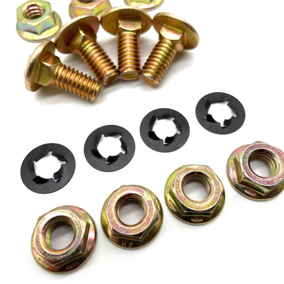 Fits Jeep Wrangler YJ 87-95 Gas Tank Skid Plate Bolts GRADE 8 Fuel Tank ...