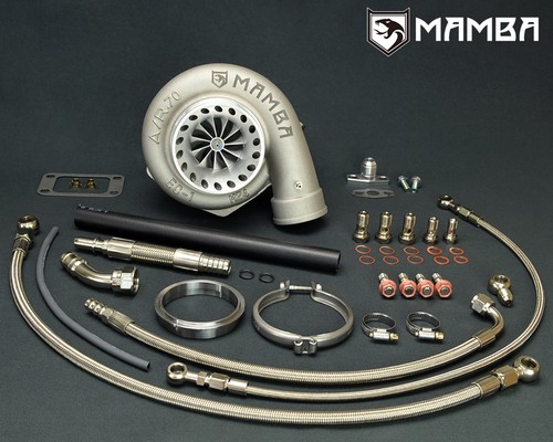 MAMBA GTX Billet Turbocharger SAAB B207 4” .70 Bullet AS GTX3582R .64 ...