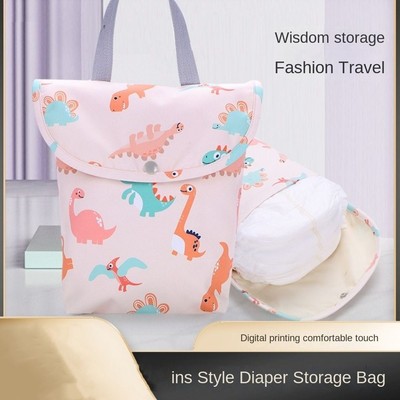 Reusable Baby Handbag Large Capacity Storage Bag New Baby Diaper Bag ...