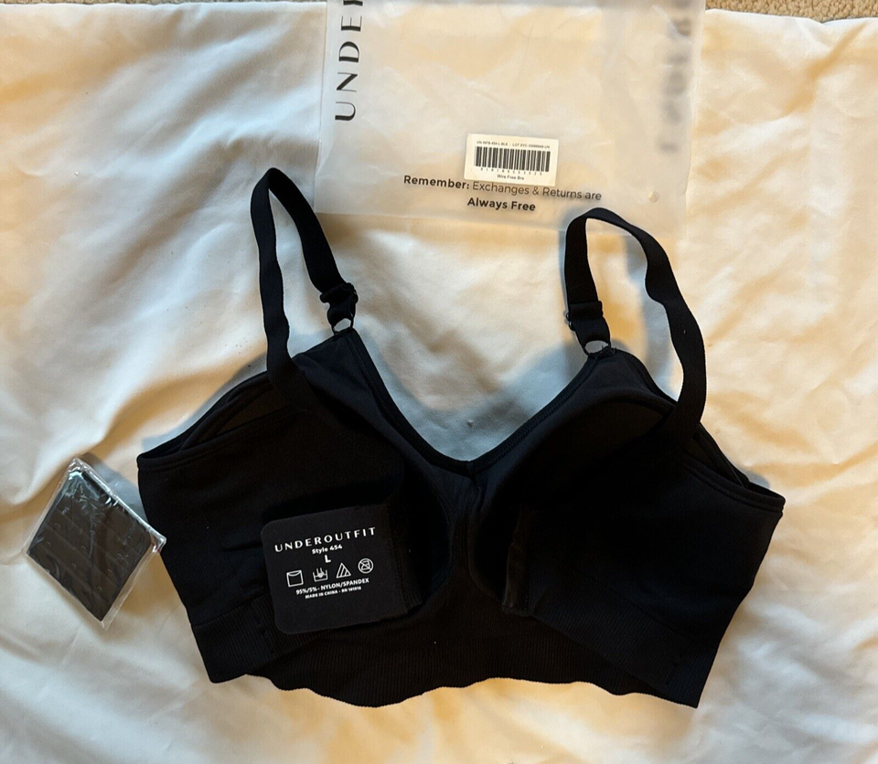 New UNDEROUTFIT Comfort Bra #454 Sand- Size Large | eBay