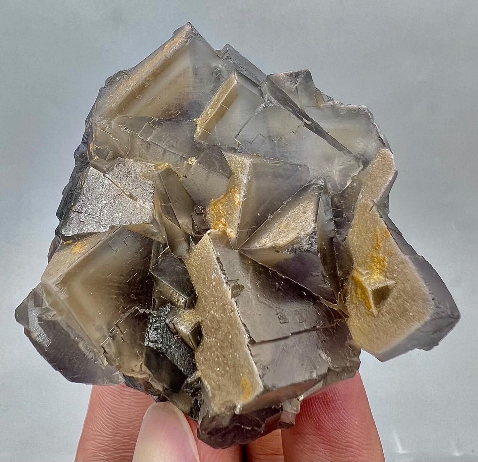 160 Gm Extraordinary Transparent Rare Fluorite Specimen@ Pakistan ...
