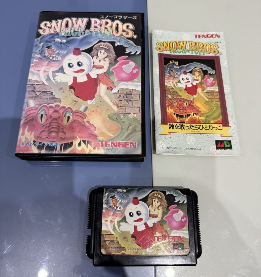 Snow Bros Sega Mega Drive MegaDrive Jap | eBay