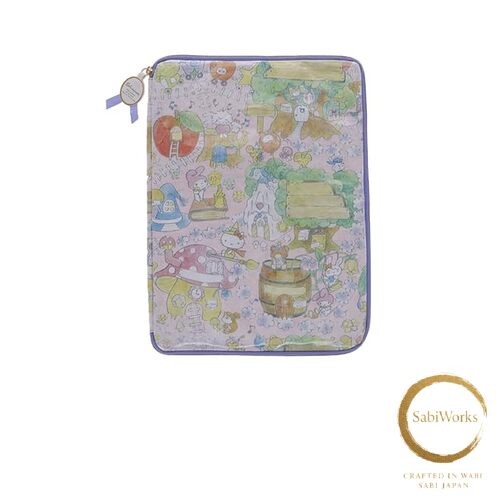 New Maruma Tablet Case Sanrio Characters Wrapping Purple 3825010000 | eBay