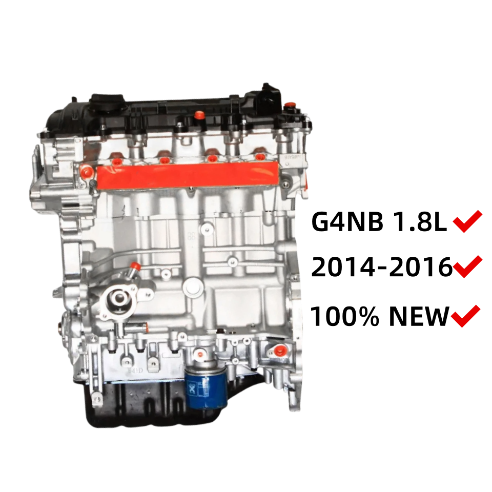 Long Block Engine Motor Assembly G4NB Engine 1.8L For Hyundai Elantra ...