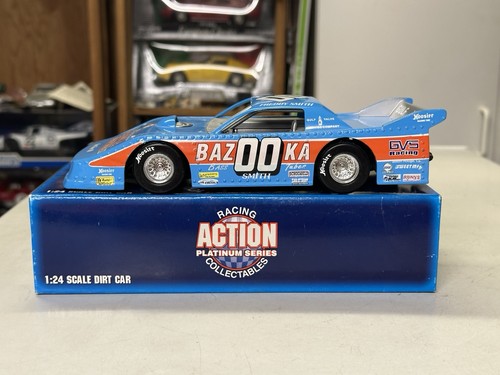 1:24 Action DIRT LATE MODEL race car 1995 #00 BAZOOKA FREDDY SMITH 1 of ...