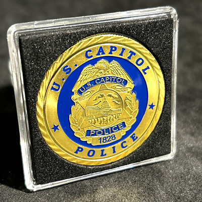 UNITED STATES US CAPITOL POLICE-Washington DC Challenge Coin St Michael ...
