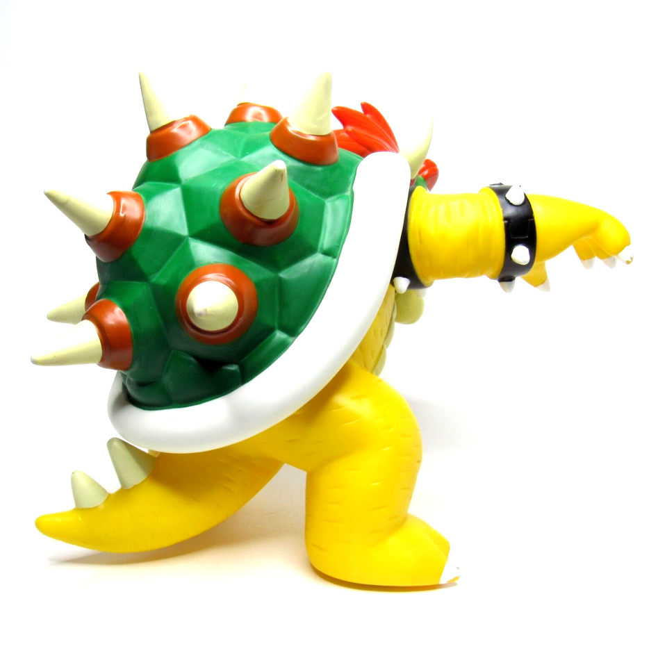 Bowser Action Figure 8" PVC 2010 Rare Nintendo Super Mario Bros | eBay