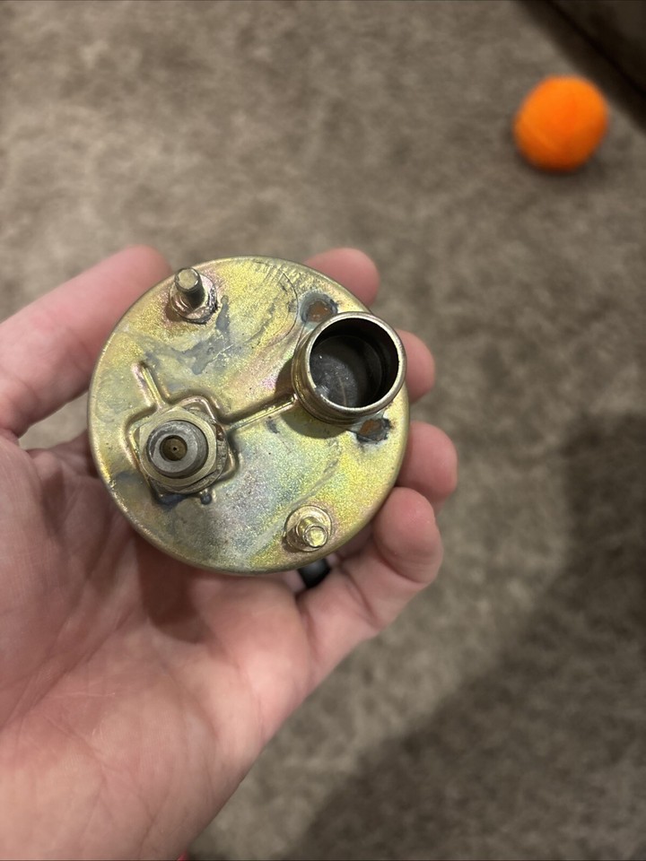 VINTAGE STEWART WARNER MOTOR MINDER VACUUM GAUGE 2 5/8" DIA. RARE ...