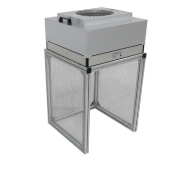 220V Dust Free Room Workshop Flow Hood Bench Air Flow Clean Workstation ...