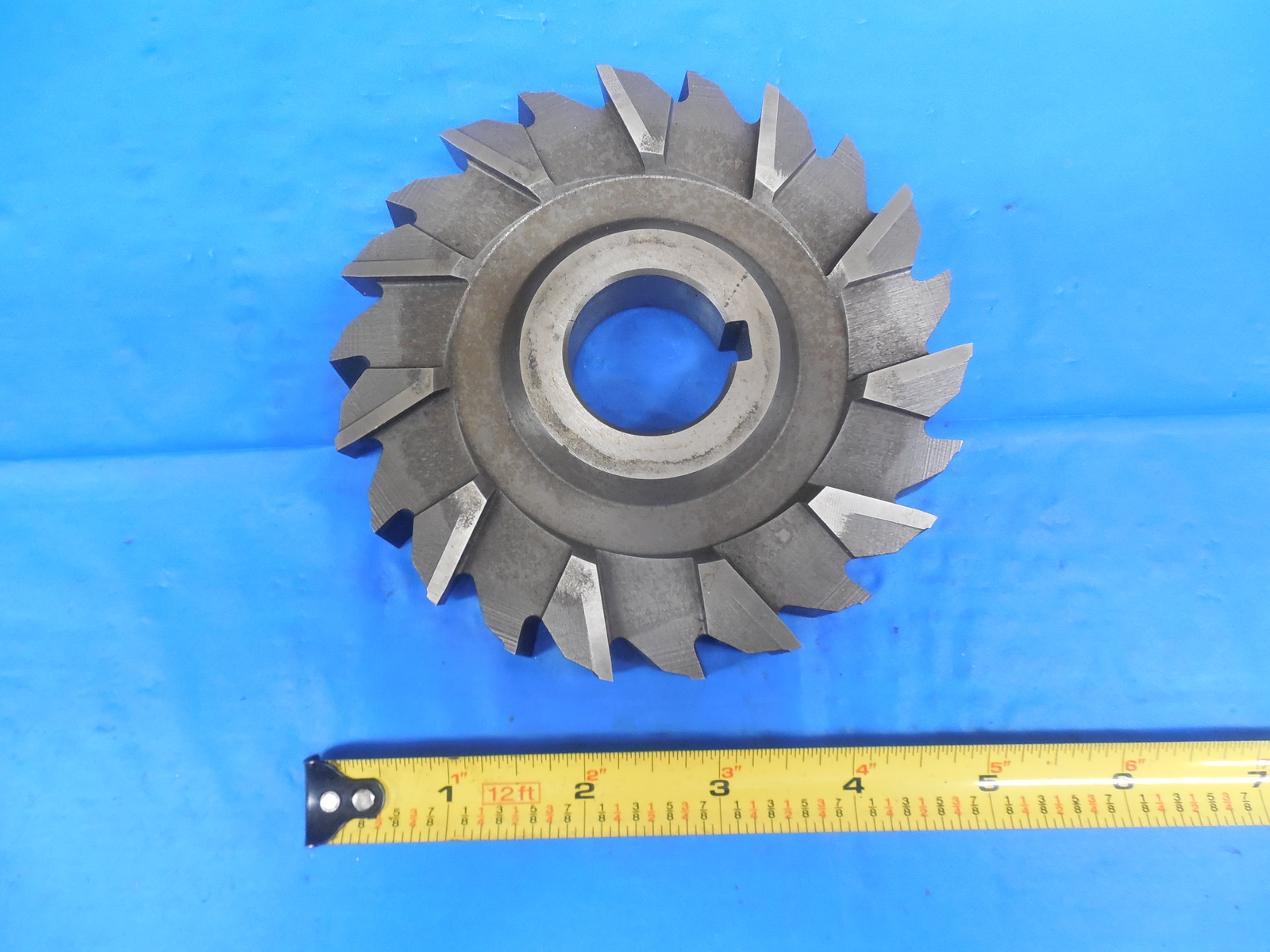 5' X .735 WIDE X 1 1/4" 22 TEETH STAGGERED TOOTH SIDE MILL CUTTER 3/4 5 ...