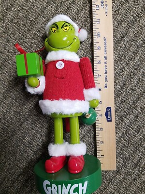 Read - Ruz Dr. Seuss Grinch Nutcracker, approx 11 inches | eBay