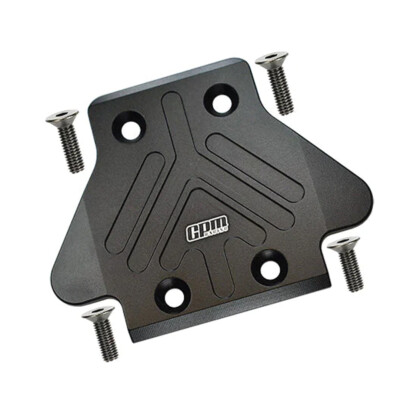 GPM Aluminum Rear Chassis Protection Plate Black for Arrma 1/8 6S ...