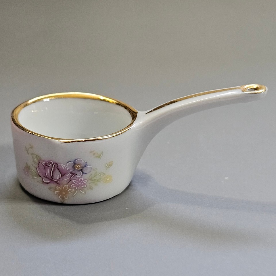 Lasserre Restaurant Paris France Michelin Miniature Porcelain Saucepan ...