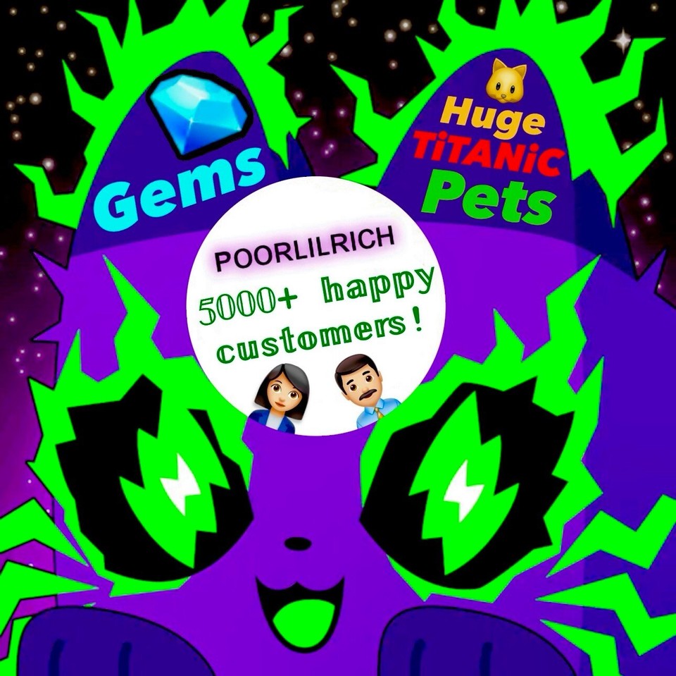 PET SIM 99 GEMS HUGE PETS TITANIC PS99 PET SIMULATOR 99 HUGE EXCLUSIVE ...