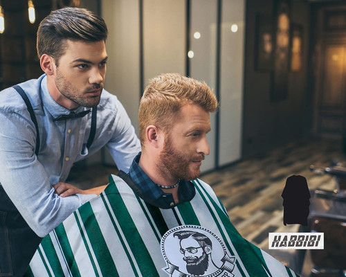 Capa Barbero Bata Capas Para Barberos De Peluqueria Capaz Cape ...