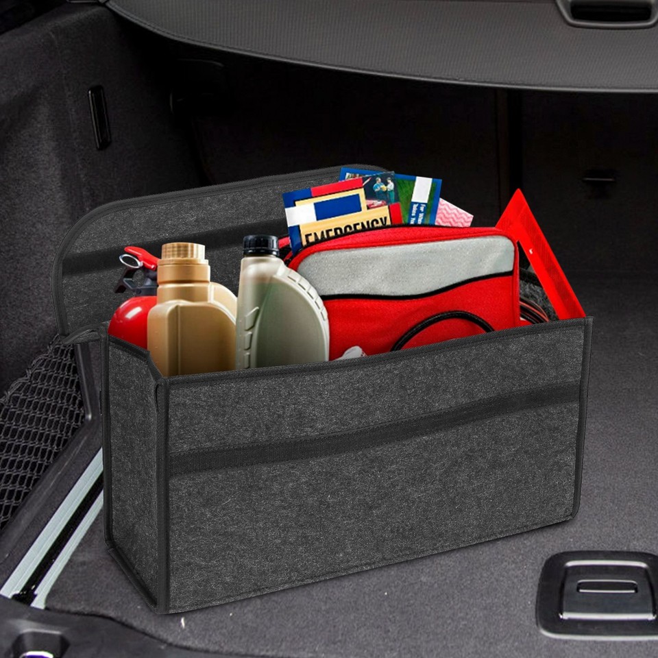Car Boot Organizer Box Trunk Bag Storage Container Travel Tidy Case ...